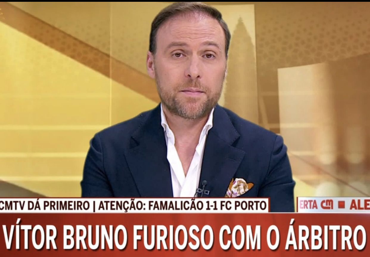 Marco Pina analisou o lance polêmico do jogo entre Fc Porto e Famalicão ...